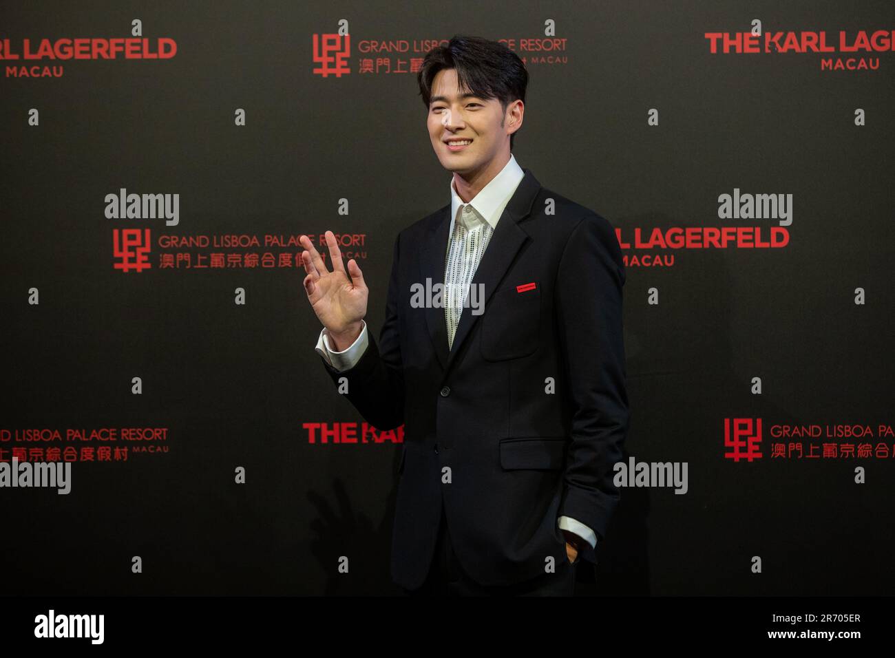 Korean American singer James Lee for photographer at The Karl Lagerfeld ...