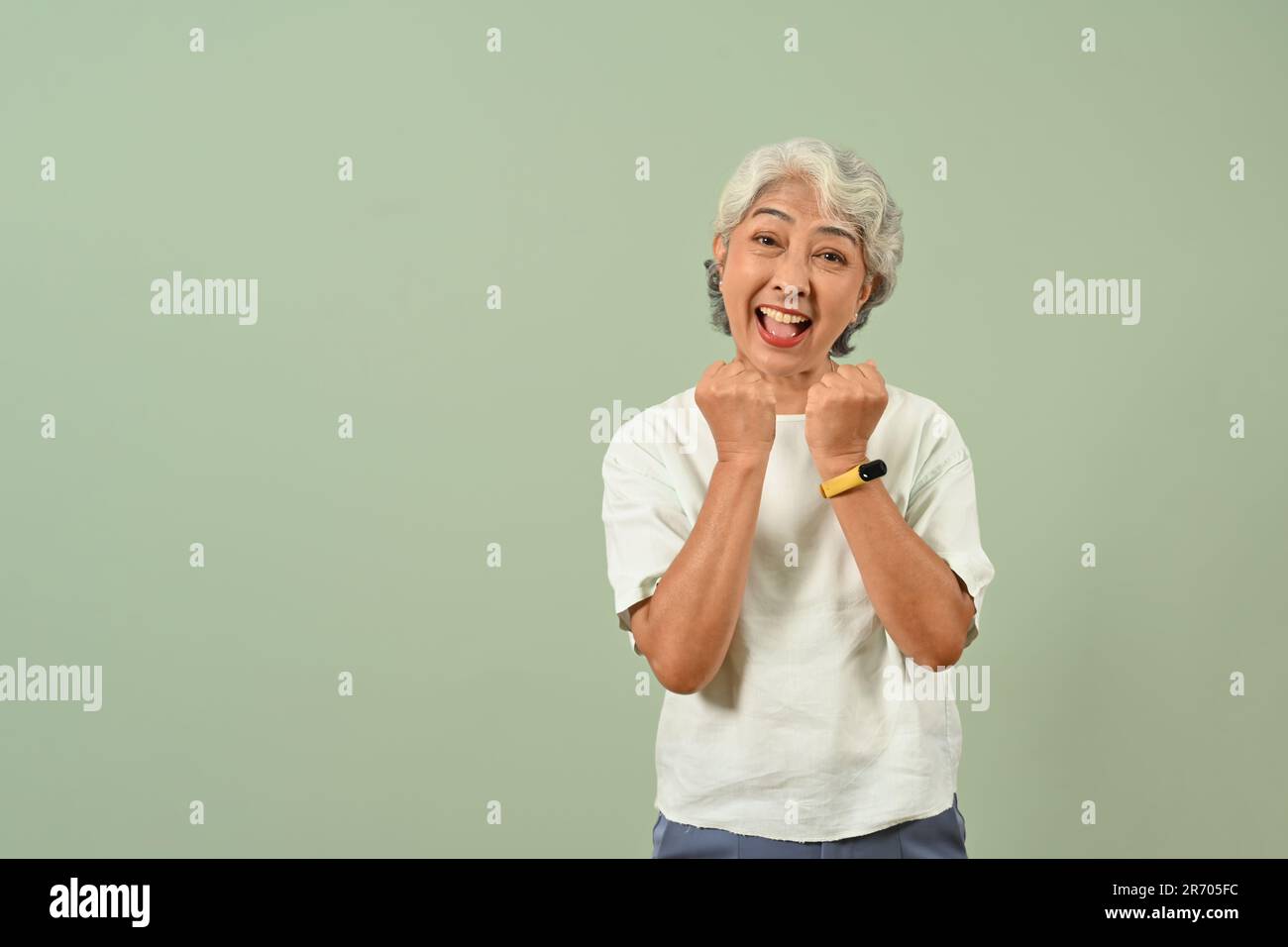 Presentation overjoyed hi-res stock photography and images - Alamy