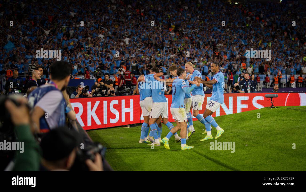 Manchester city 2023 champions league goal hi-res stock photography and ...
