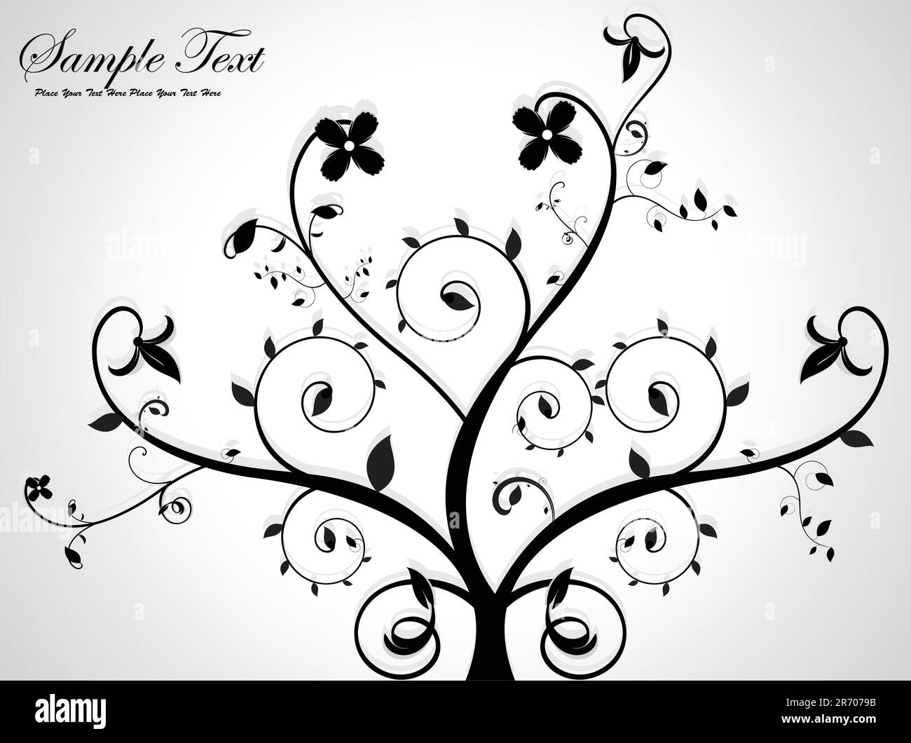 Sample illustration Black and White Stock Photos & Images - Alamy
