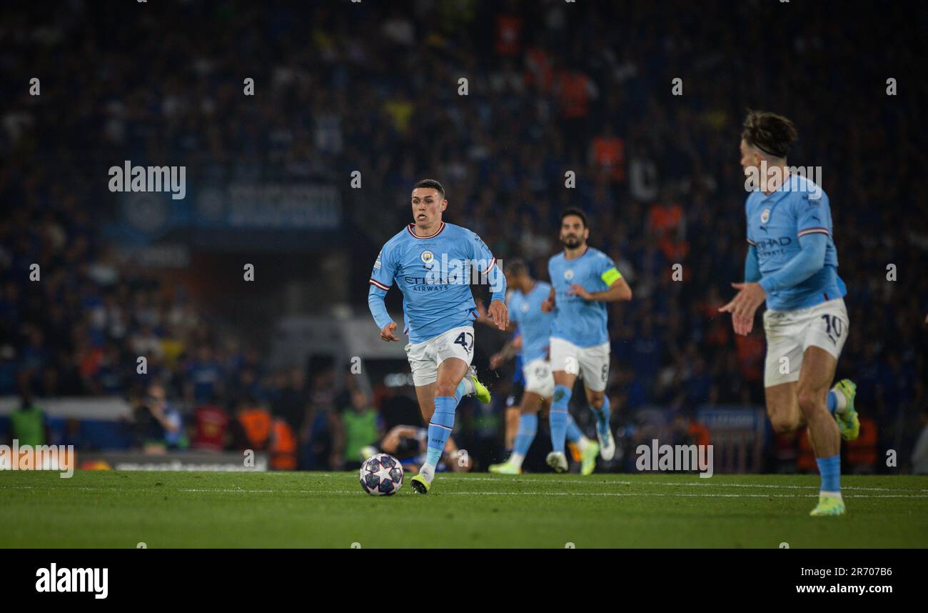 Istanbul, Turkey. 10th Jun 2023. Phil Foden (City) Manchester City ...