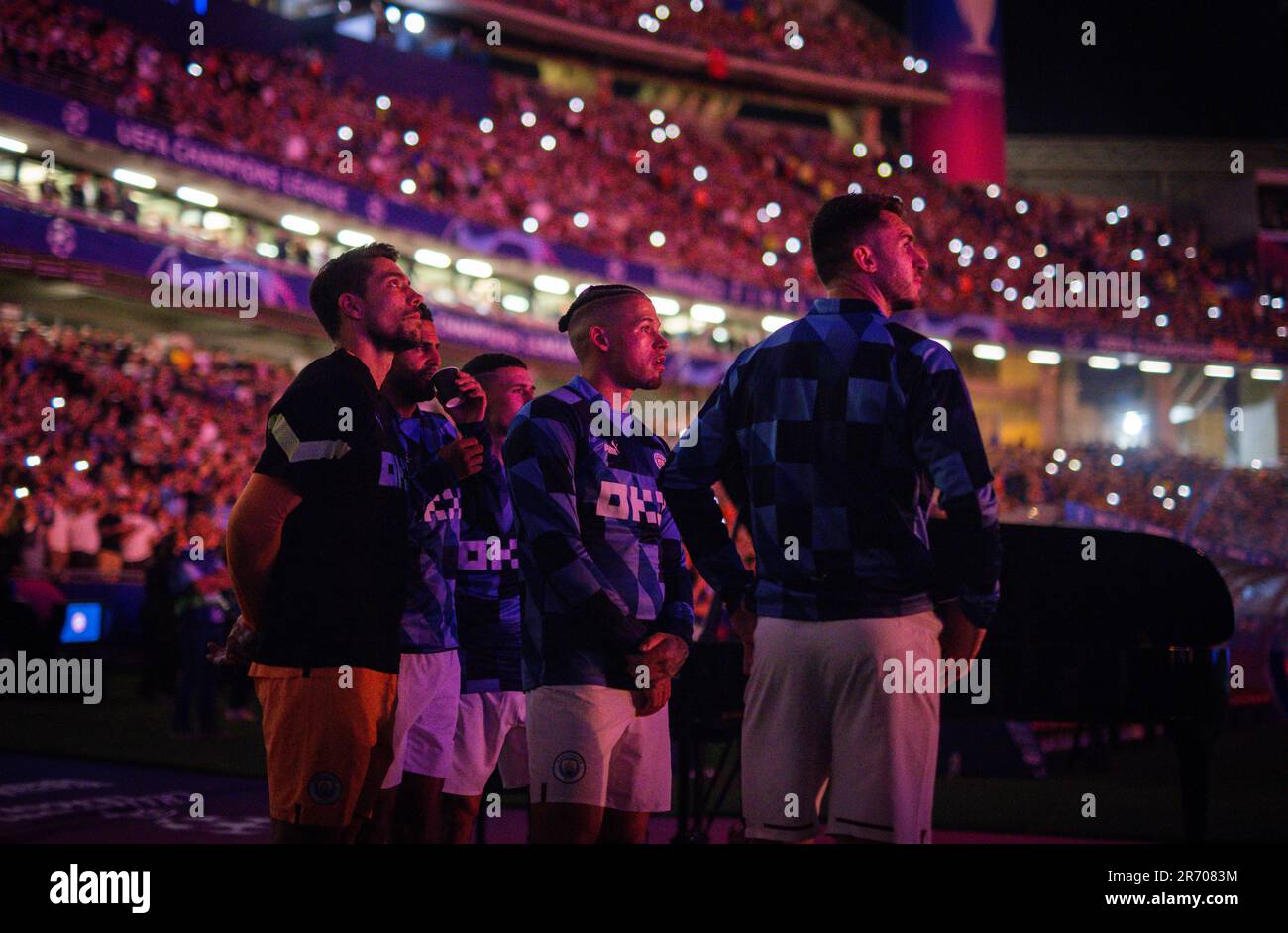 Istanbul, Turkey. 10th Jun 2023. Stefan Ortega (City), Riyad Mahrez ...