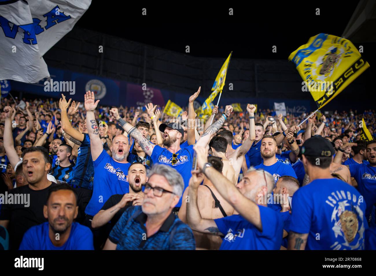 Istanbul, Turkey. 10th Jun 2023. Inter Fans Manchester City - Inter ...