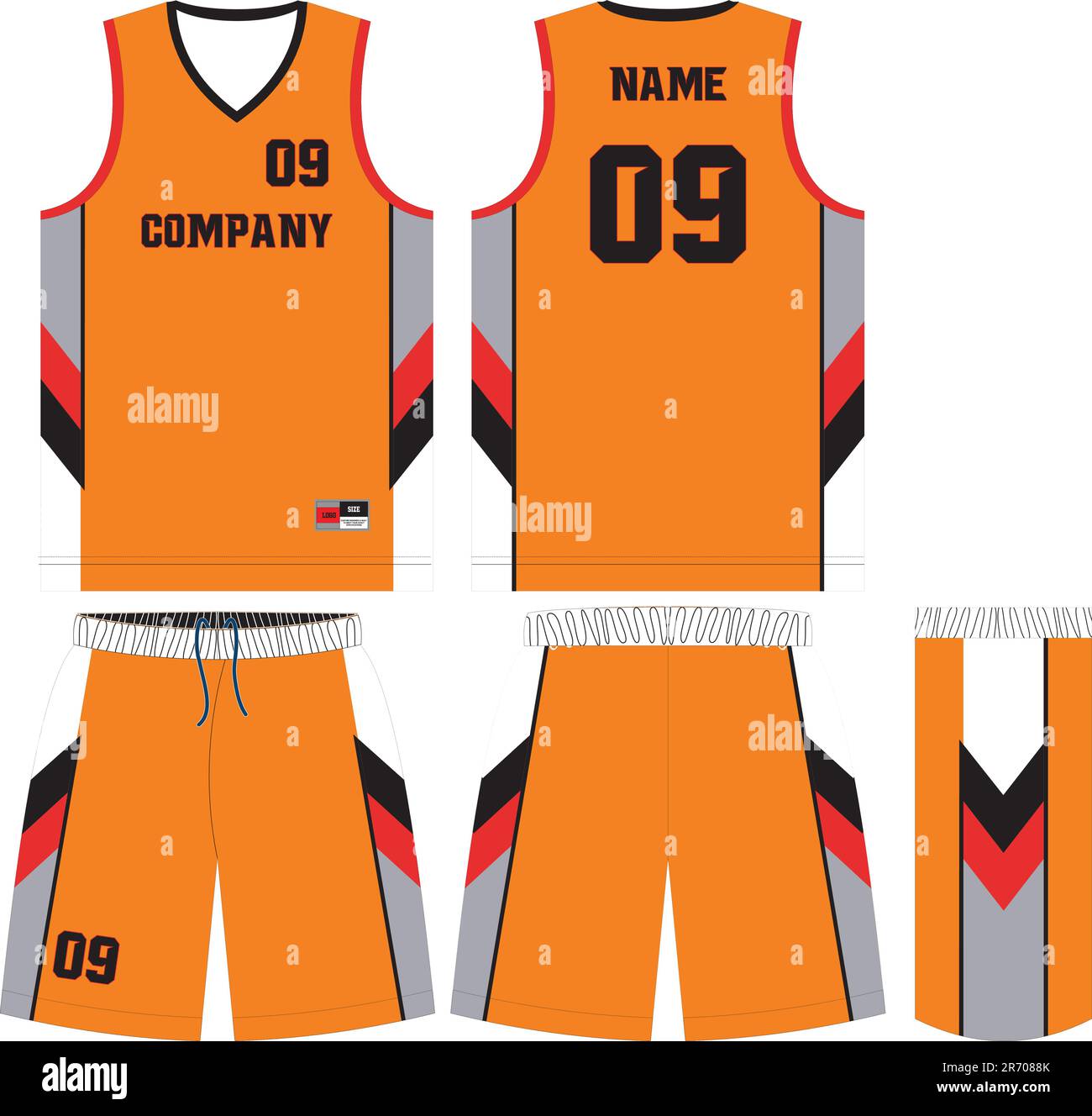 Vector sports uniforms hi-res stock photography and images - Alamy