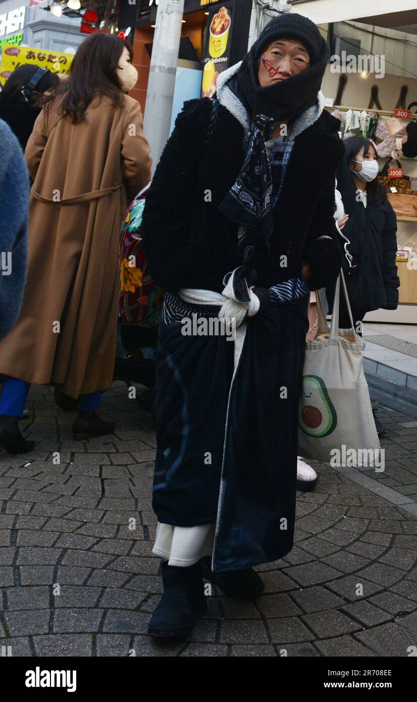 Colorful characters in Harajuku, Tokyo, Japan Stock Photo - Alamy