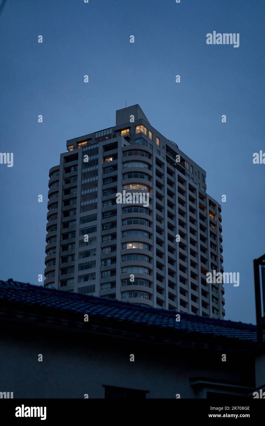 An exterior of high rise residential building Stock Photo - Alamy