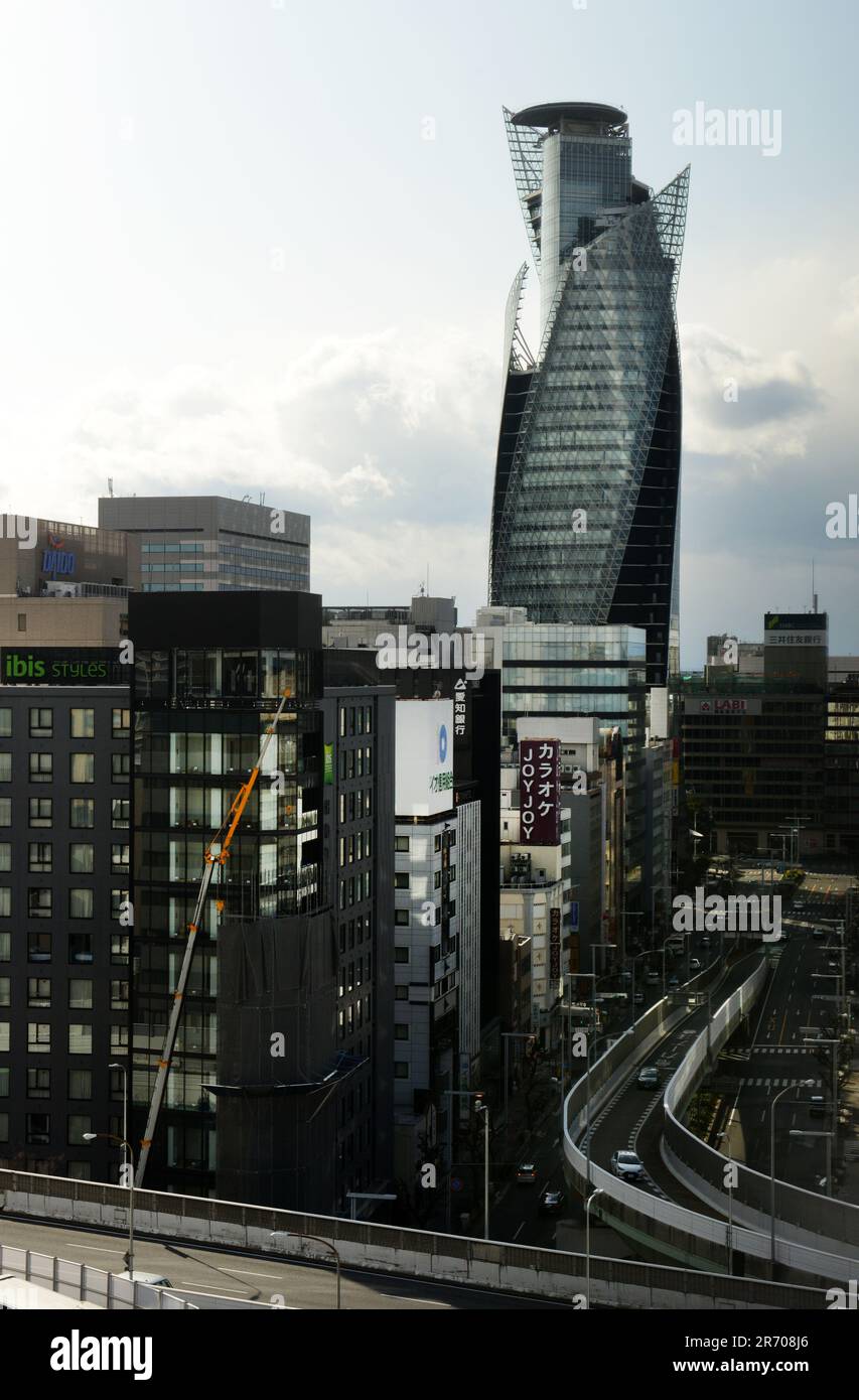 Mode Gakuen Spiral Towers in Nagoya, Japan Stock Photo - Alamy