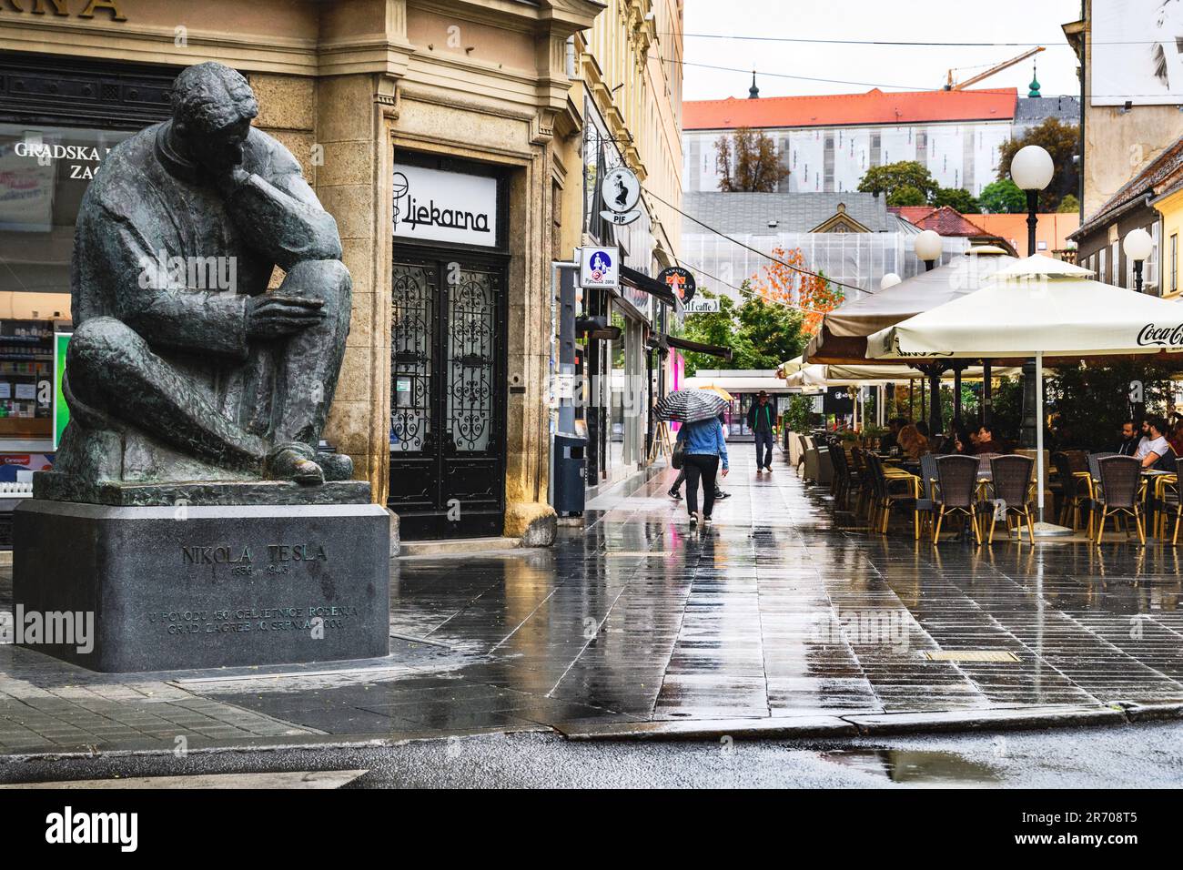 Nikola tesla statue sculpture hi-res stock photography and images - Alamy
