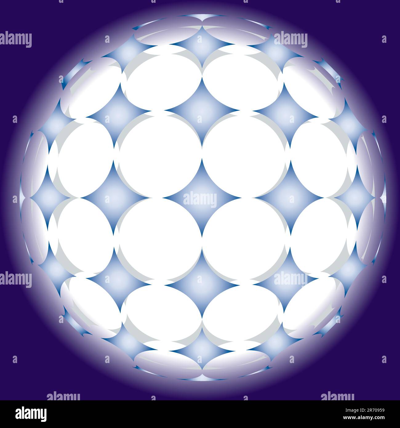 Abstract vector ball background illustration Stock Vector Image & Art ...