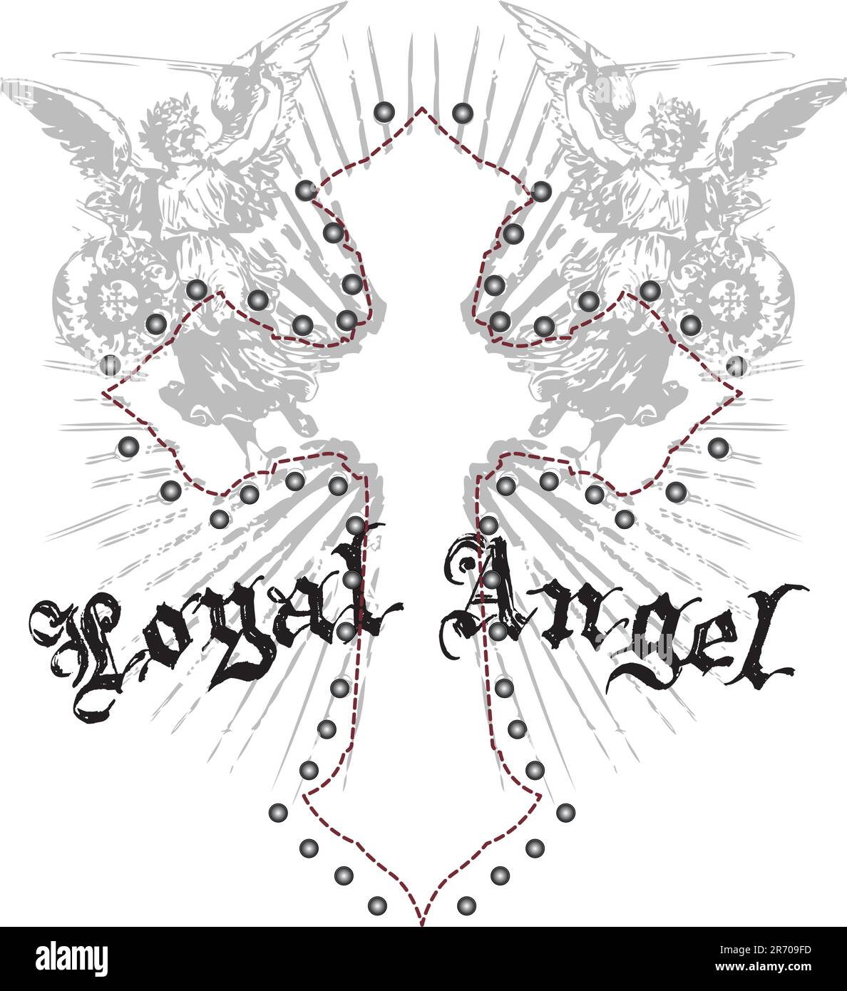 Angel of life Stock Vector Images - Alamy