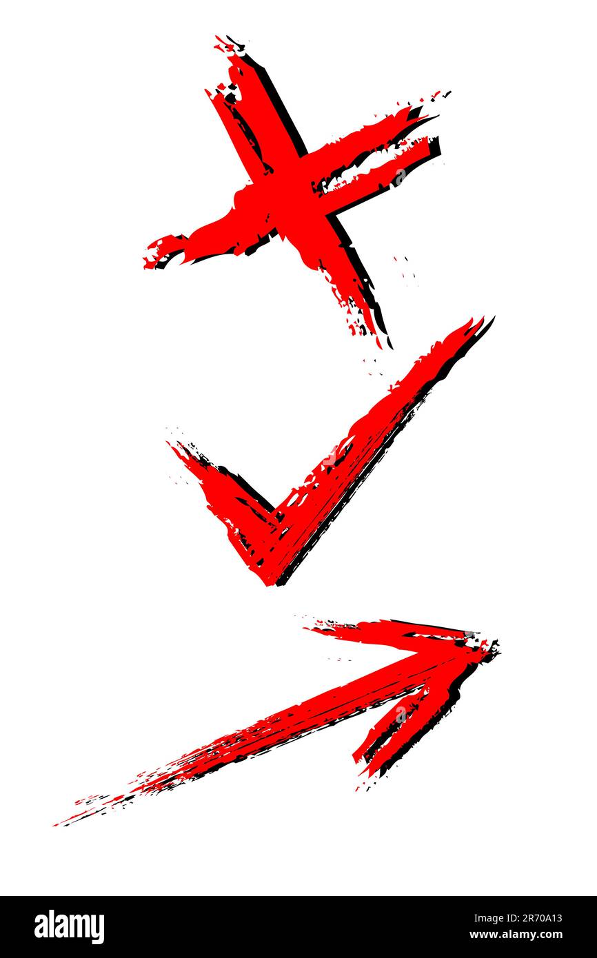 In marks Stock Vector Images - Alamy