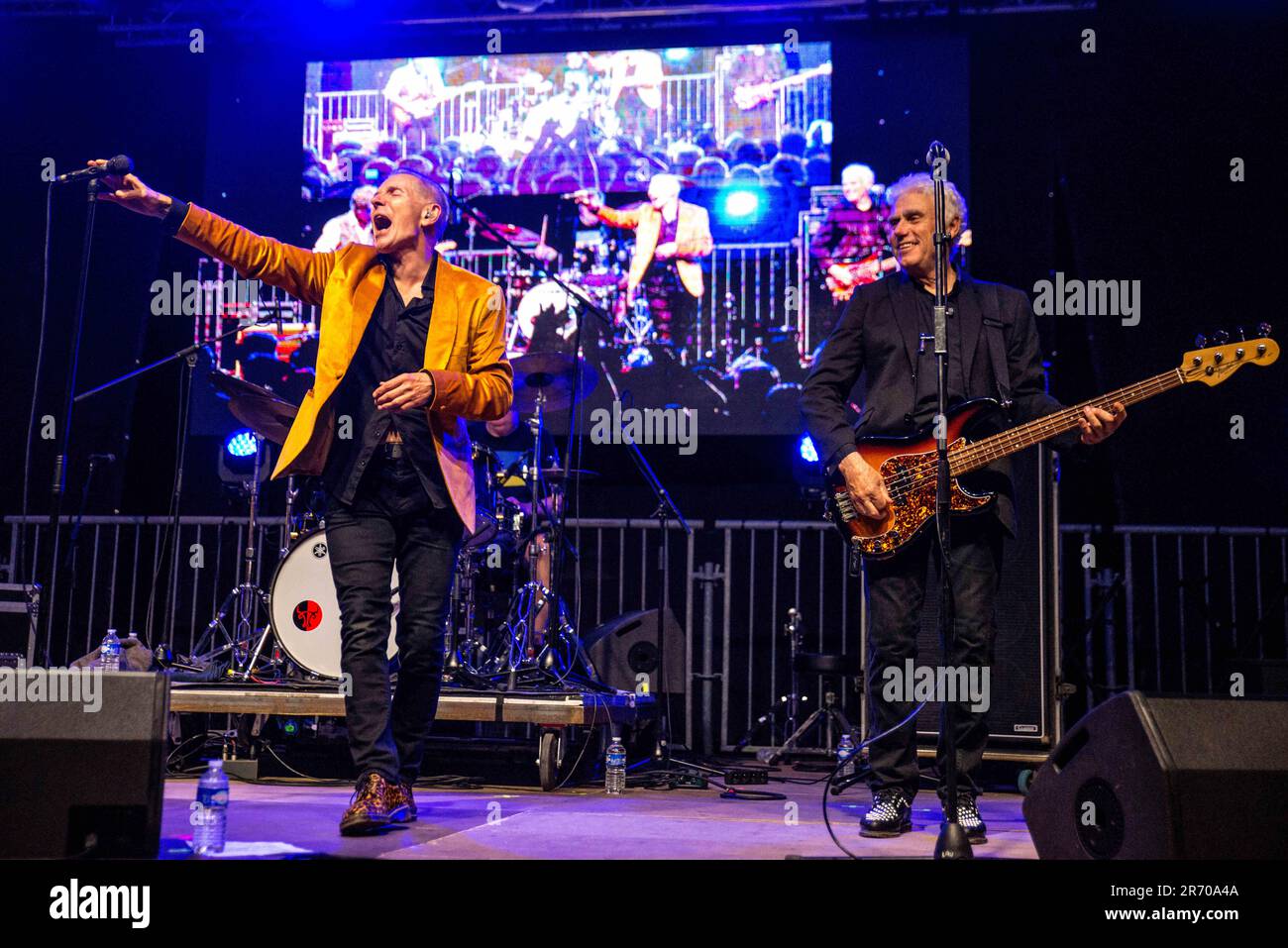 English Pub Rock Band 70s Dr Feelgood Performing At The Rockn Cars 9088