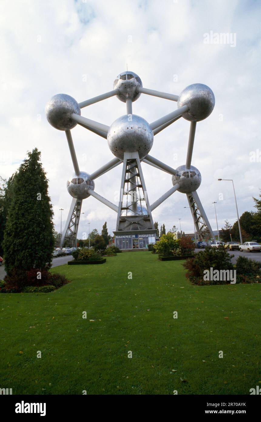 Atomium Brussels Belgium Now an International Symbol of Belgium it was ...