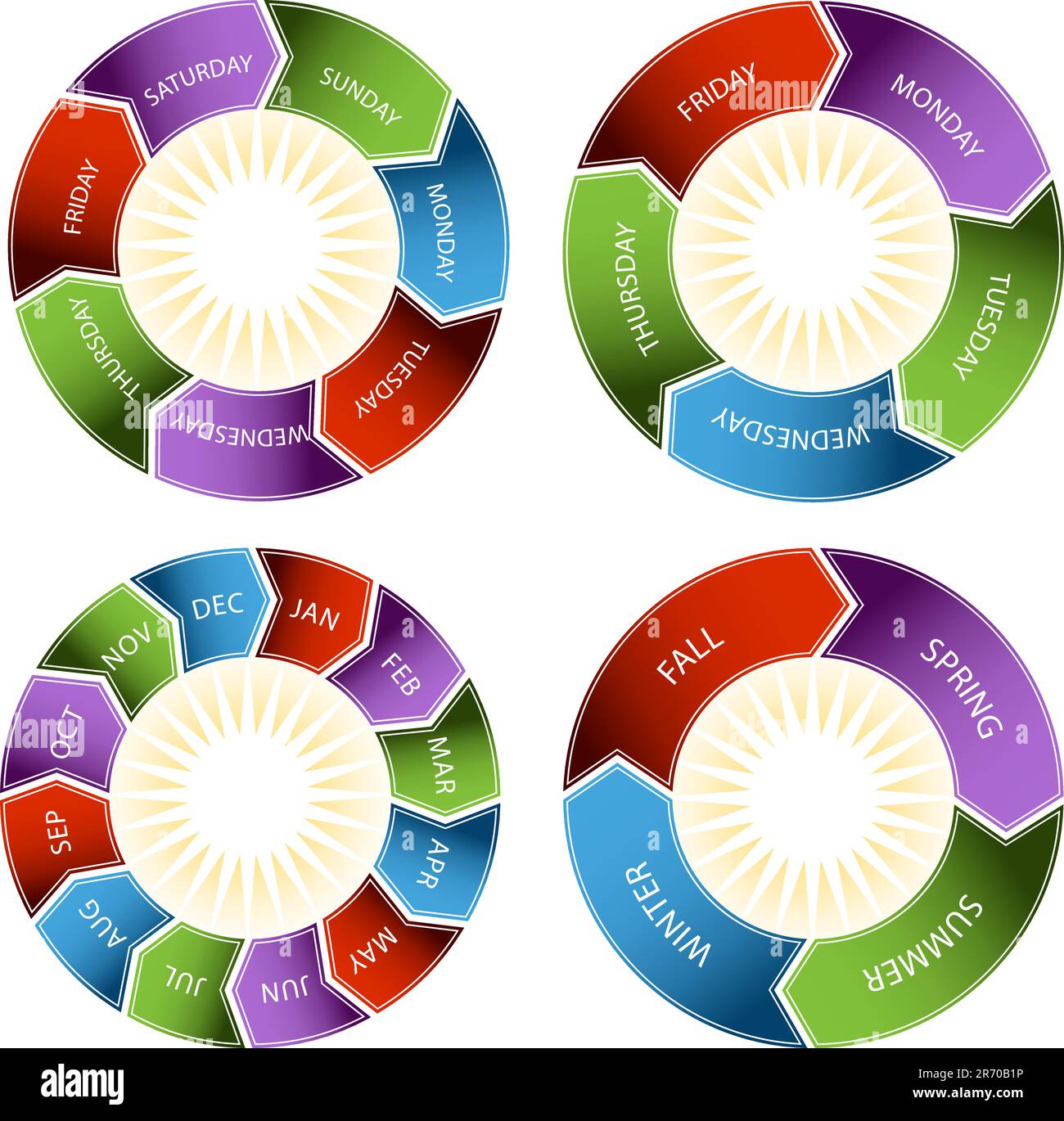 Bright color wheel hi-res stock photography and images - Alamy