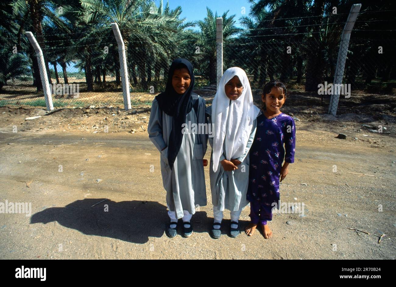 Fujairah UAE Veiled Muslim School Children Stock Photo - Alamy