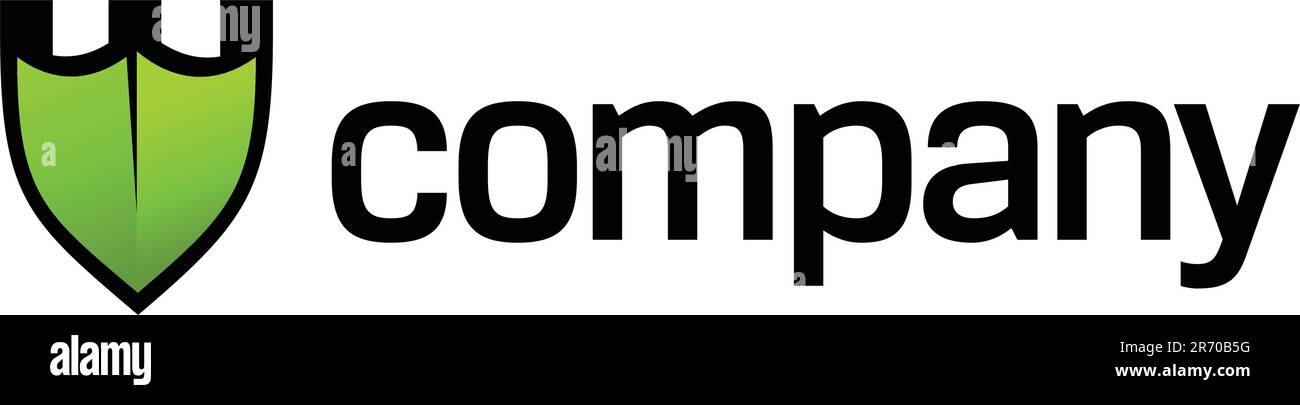 Green safety shield logo for security company Stock Vector Image & Art ...