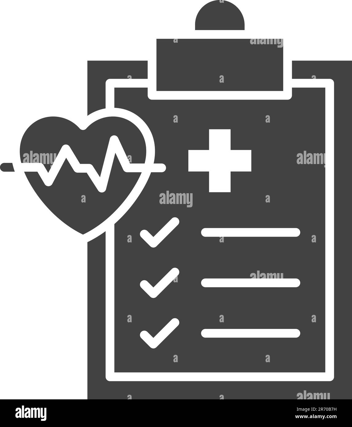 Health screening illustration Black and White Stock Photos & Images - Alamy