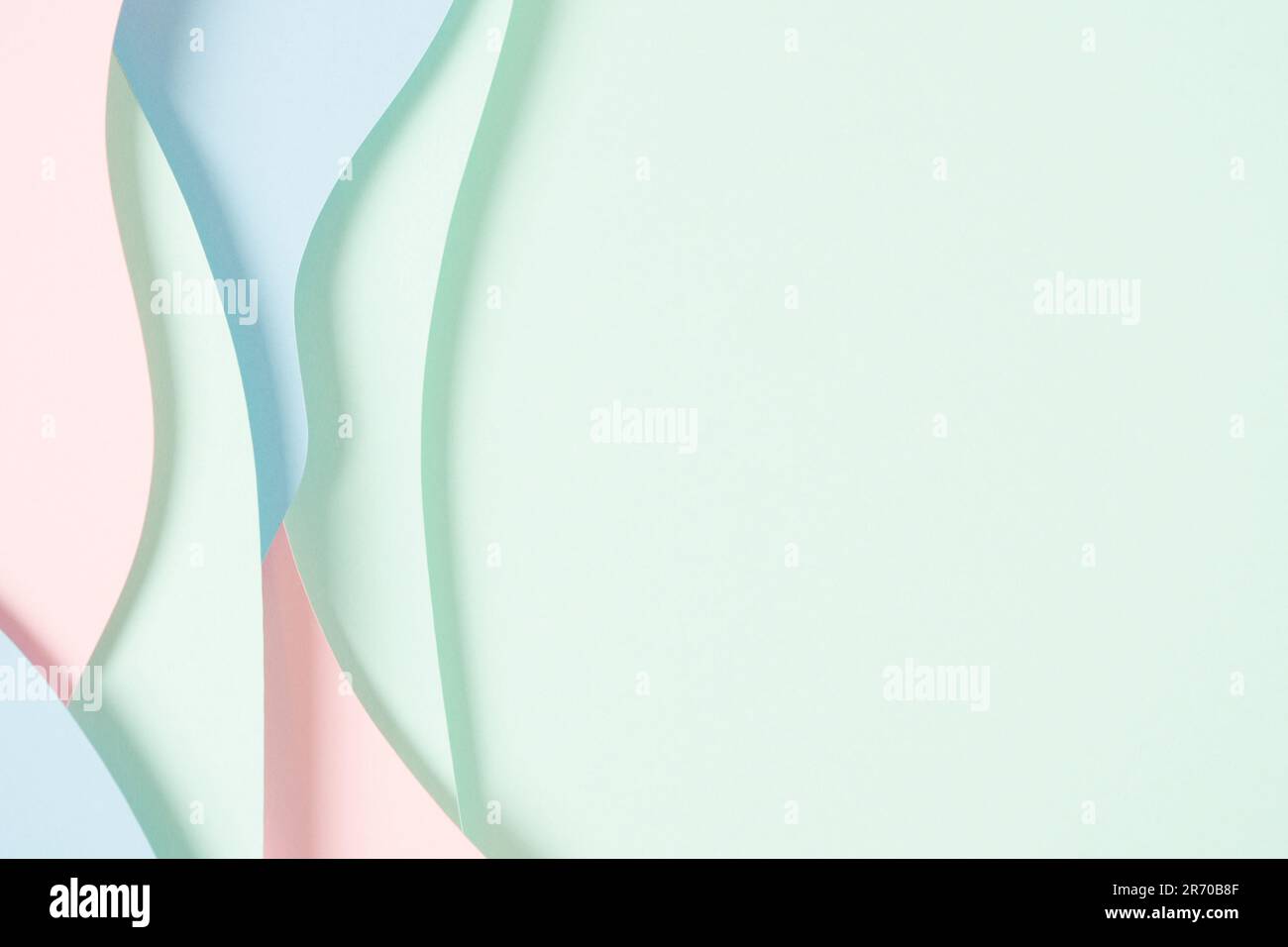 Abstract colored paper texture background. Minimal paper cut ...