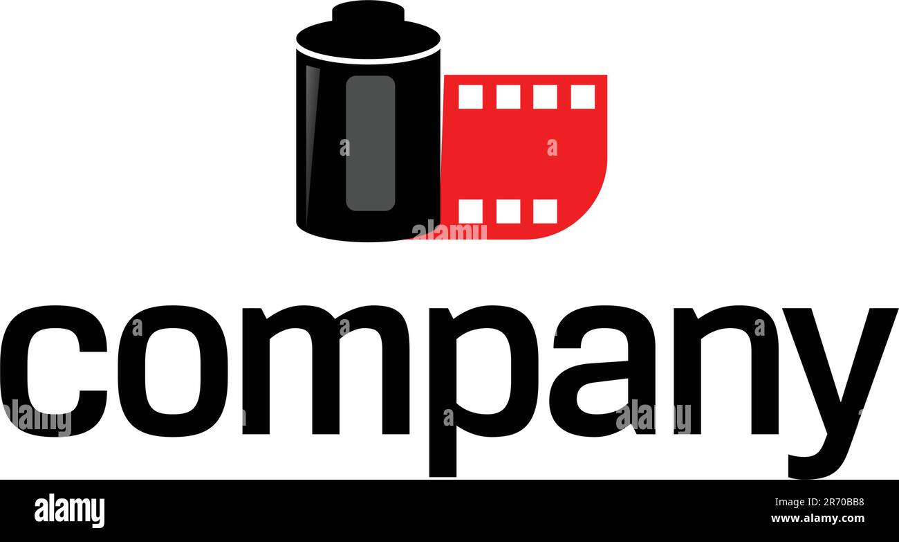 Logo: Camera film symbol for photography business Stock Vector Image ...