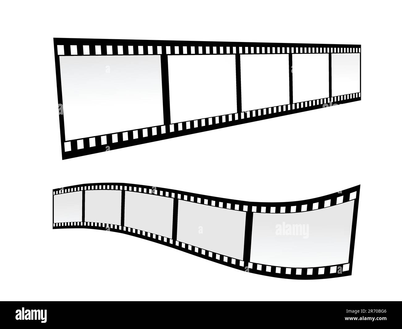 Black and white film negative Stock Vector Images - Alamy