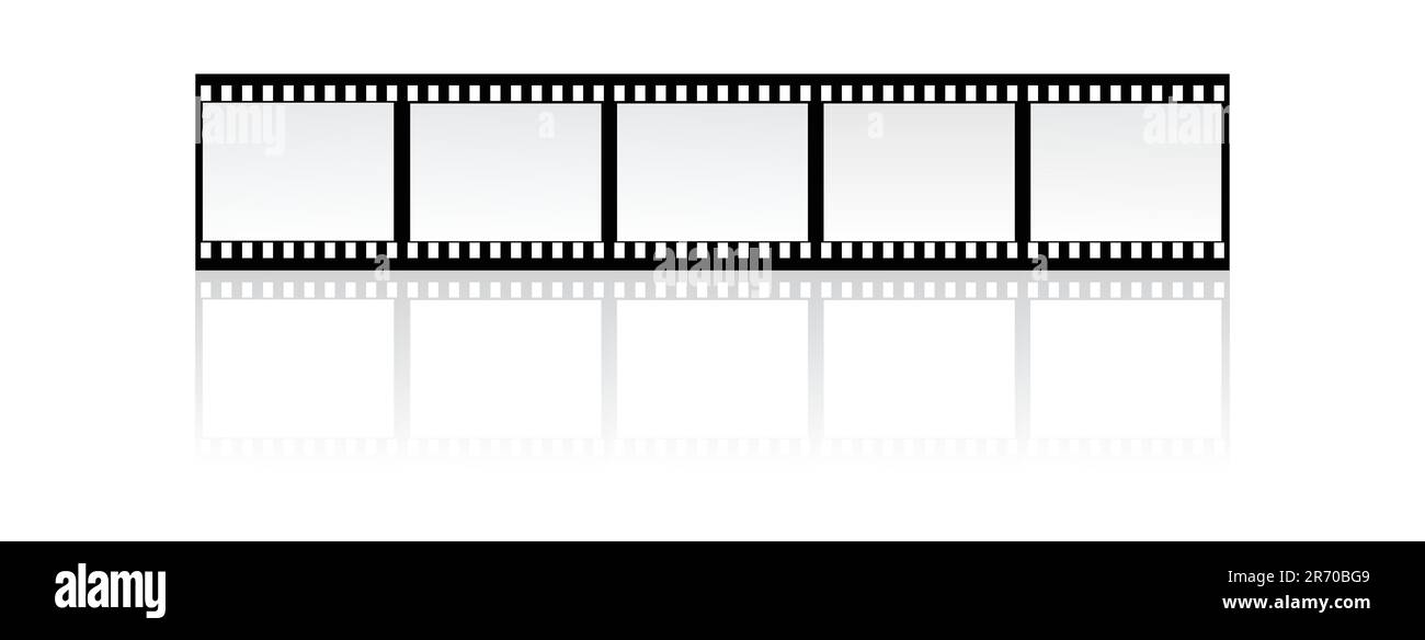 Projection vector illustration Black and White Stock Photos & Images ...