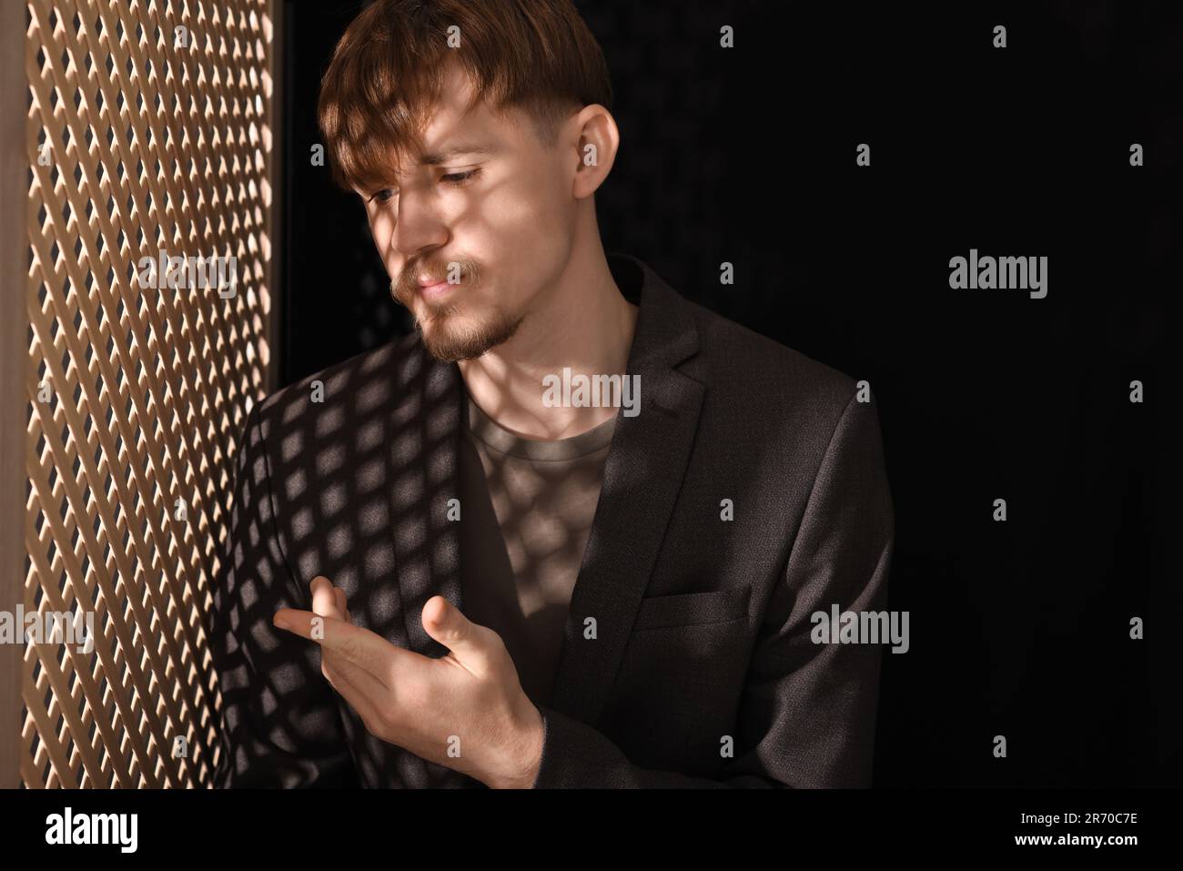 Confession booth window hi-res stock photography and images - Alamy