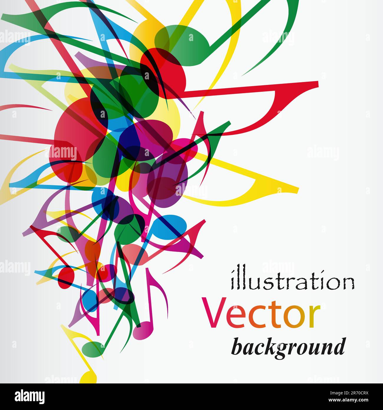 Vector Music Splash. Illustration for your design Stock Vector Image ...