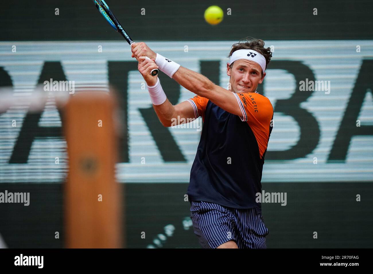 Paris, France 20230611.Casper Ruud during the final in tennis at the ...