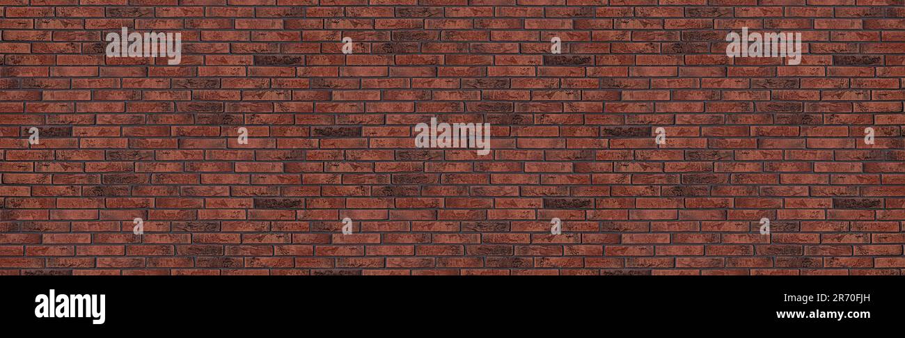 Rough brick wall as background. Banner design Stock Photo - Alamy