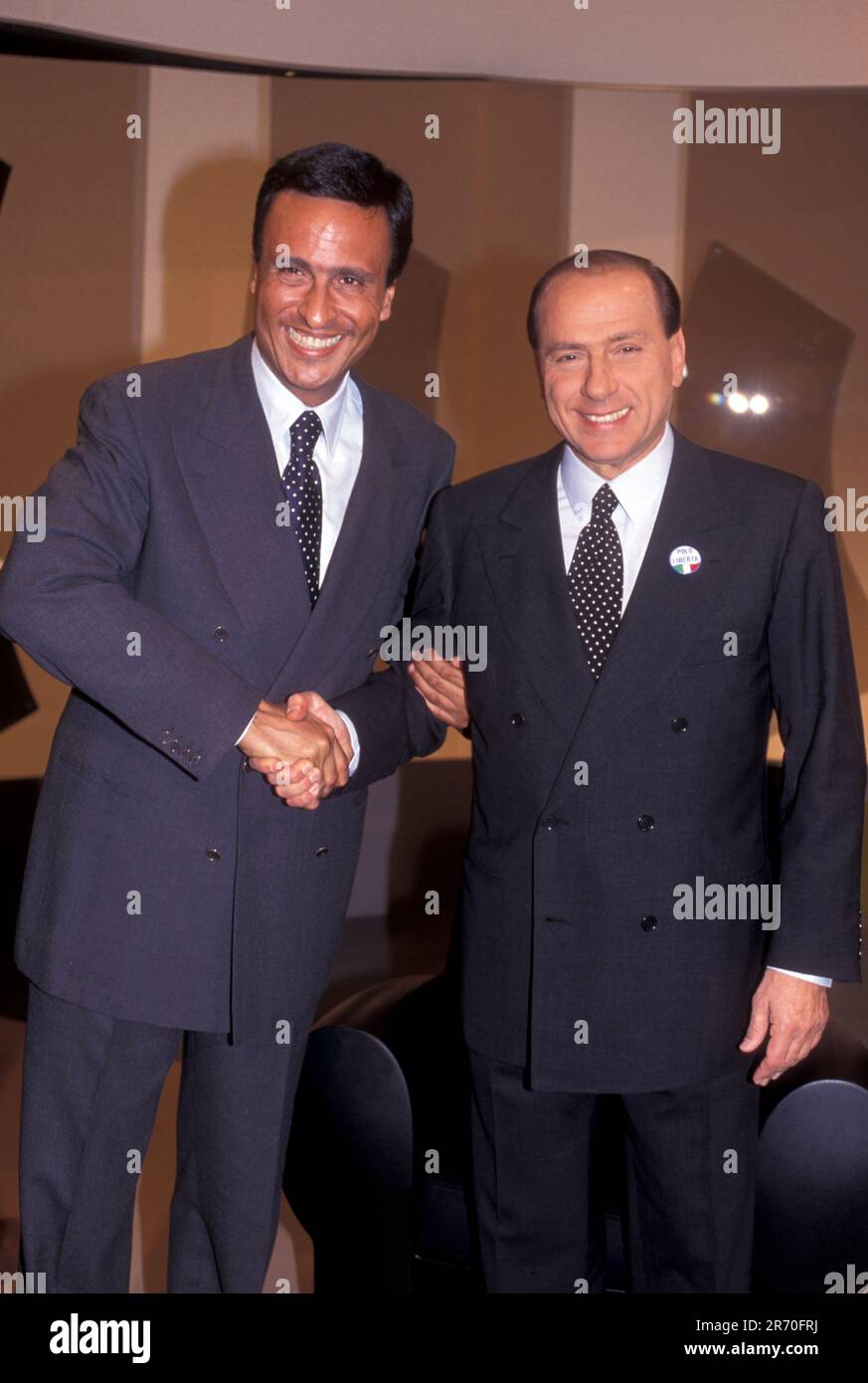 Milano - Silvio Berlusconi - archivio anni 90nella foto : Silvio ...