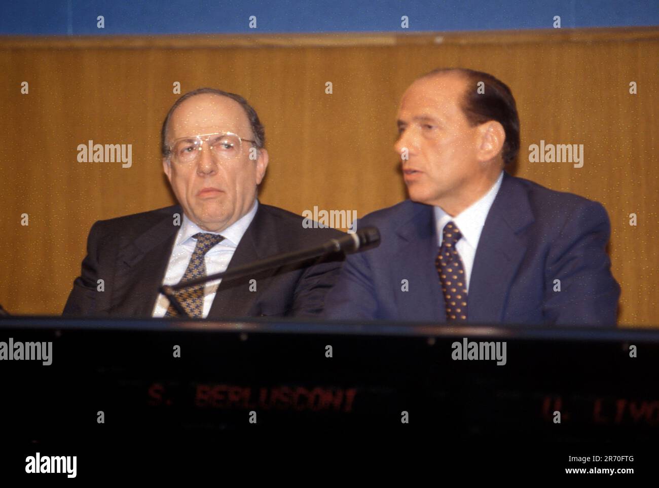 Milano - Silvio Berlusconi - archivio anni 90nella foto : Silvio ...