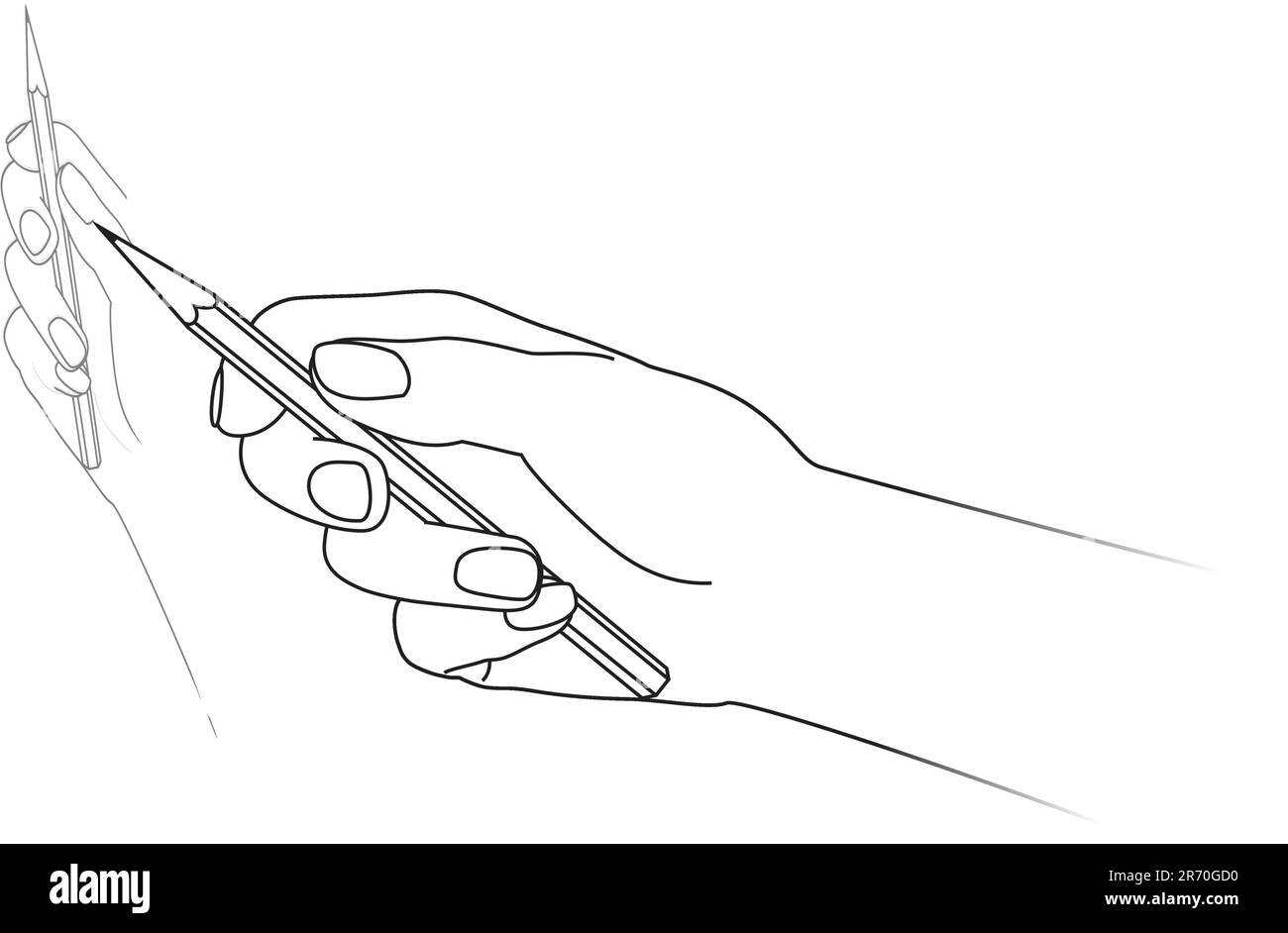 Hand drawing. Vector illustration on white background Stock Vector ...