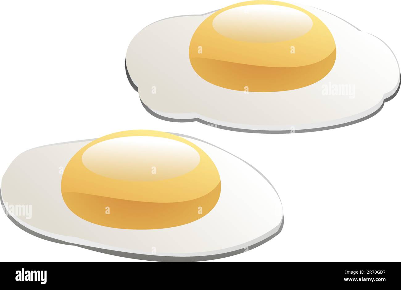 Oil on egg Cut Out Stock Images & Pictures - Alamy