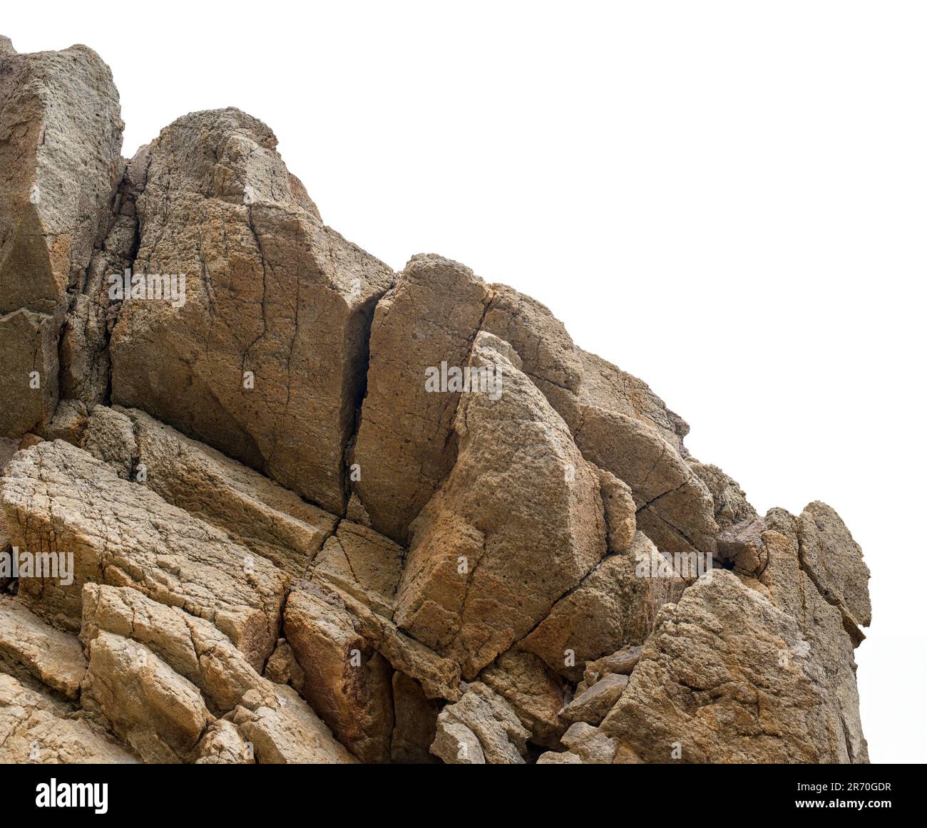 Big rock, isolated Stock Photo - Alamy