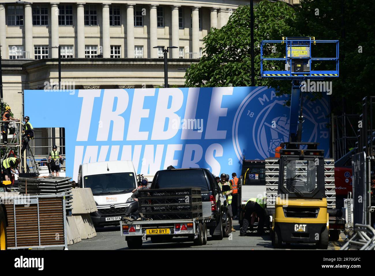 Manchester, UK. 12th June, 2023. Manchester City Football Club gets ...
