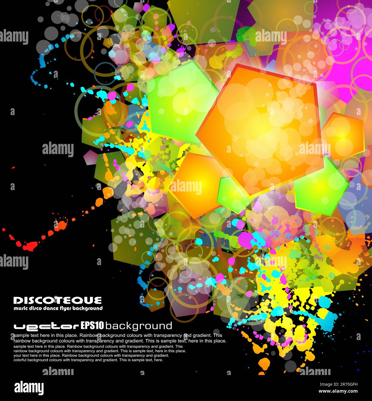 Abstract Colorful Business Background for Flyers Stock Vector Image ...