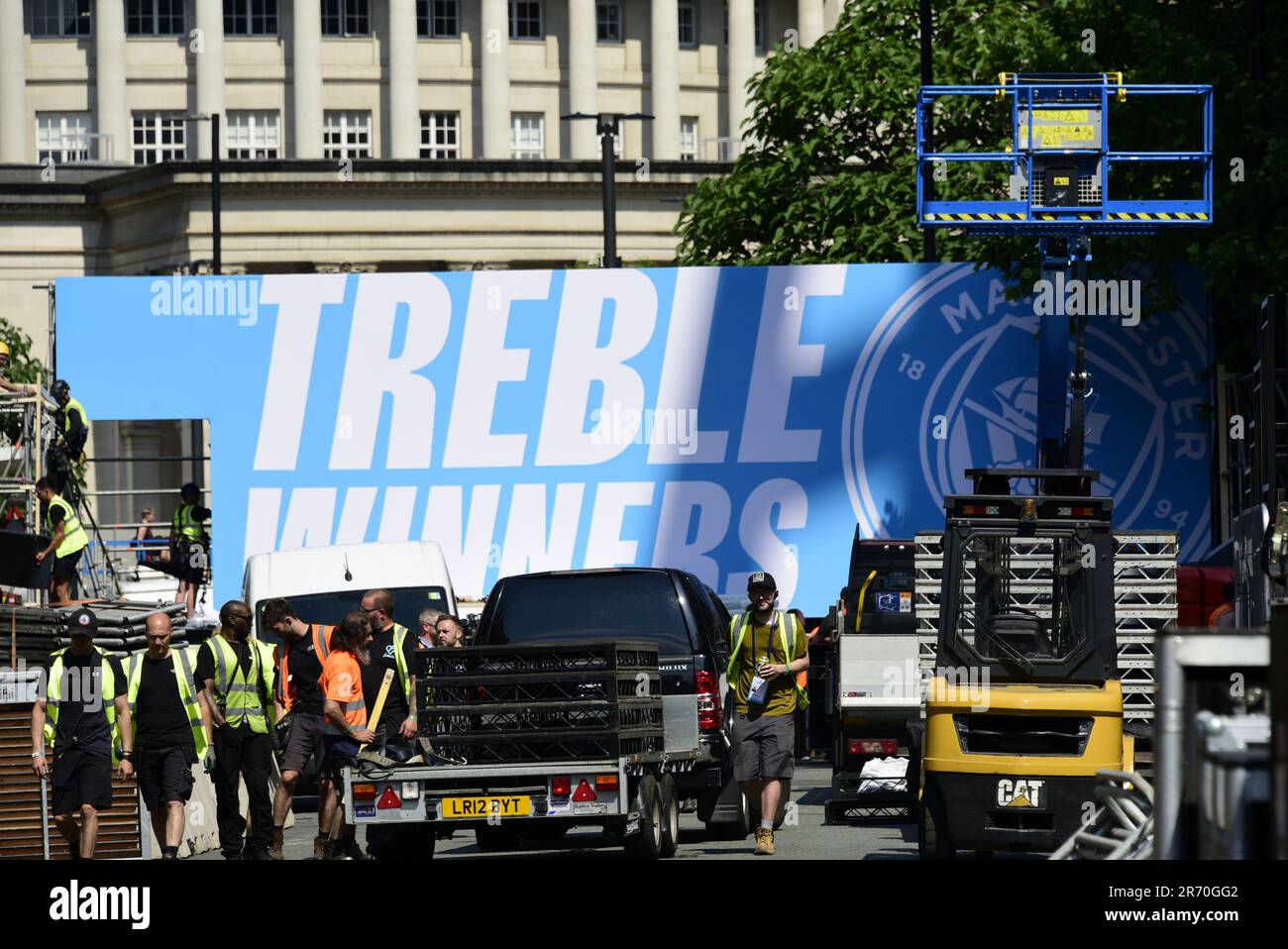 Manchester, UK. 12th June, 2023. Manchester City Football Club gets ...