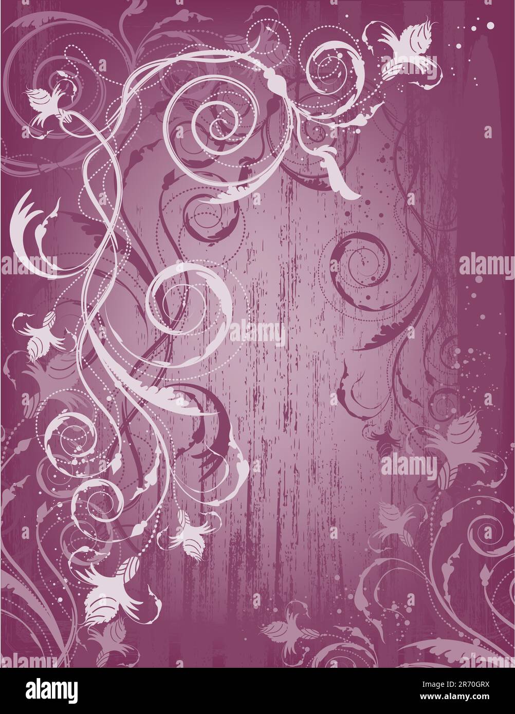 Vector decorative design background with floral design Stock Vector ...
