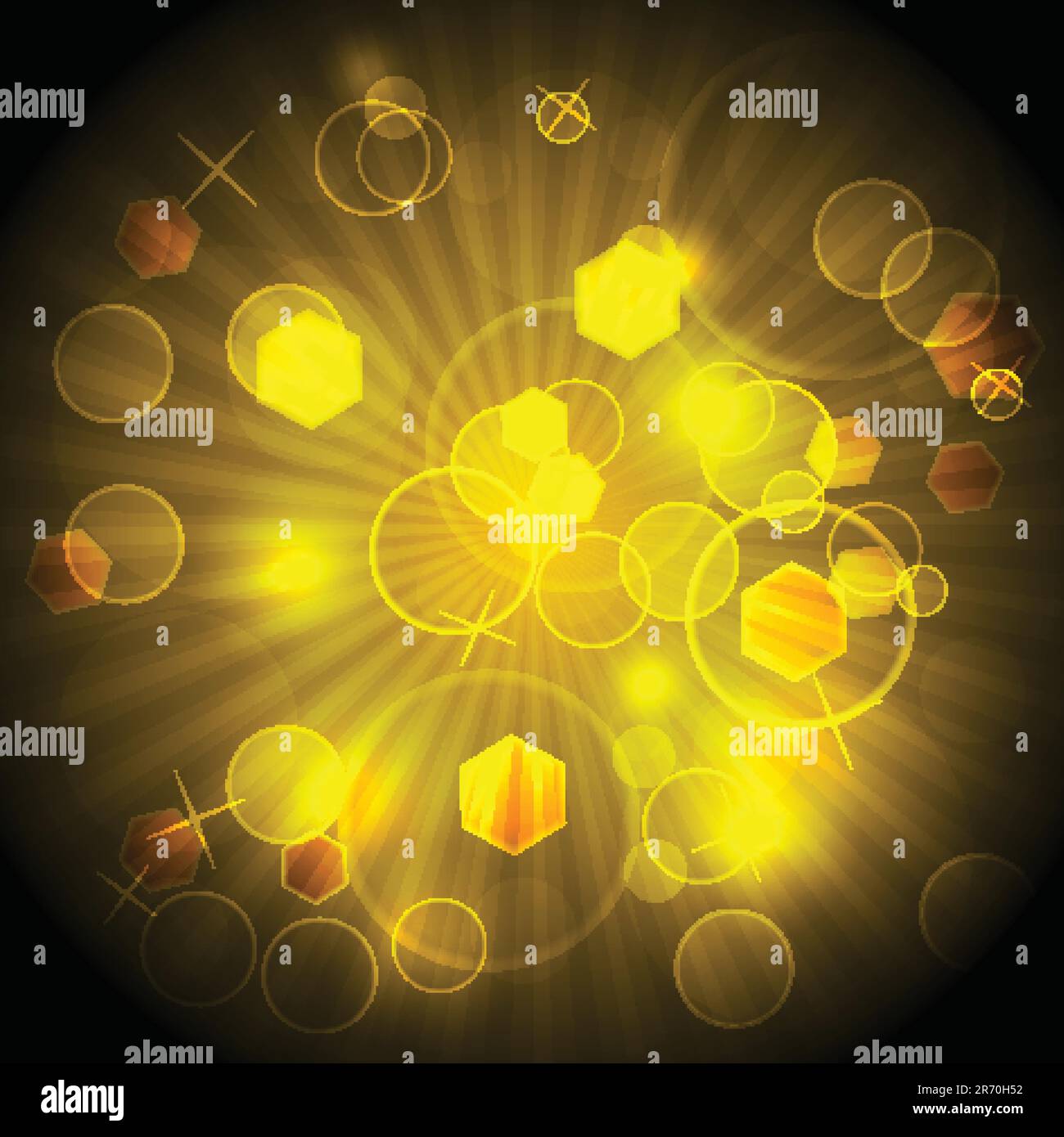 Vibrant illumination Stock Vector Images - Alamy
