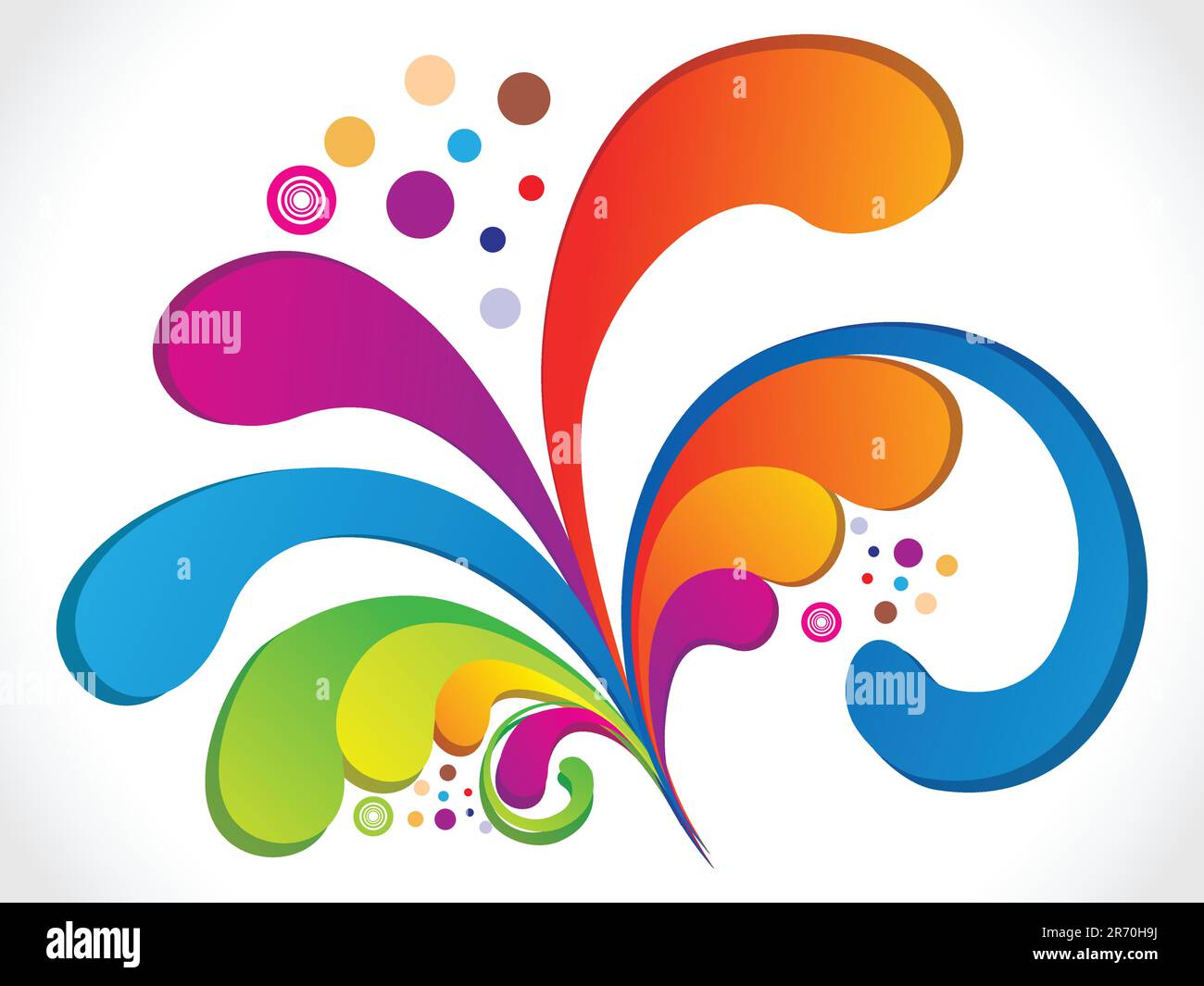 colorful abstract background vector illustration Stock Vector Image ...