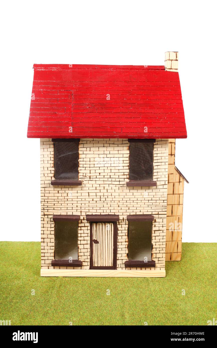 Simple cardboard house model hi-res stock photography and images - Alamy