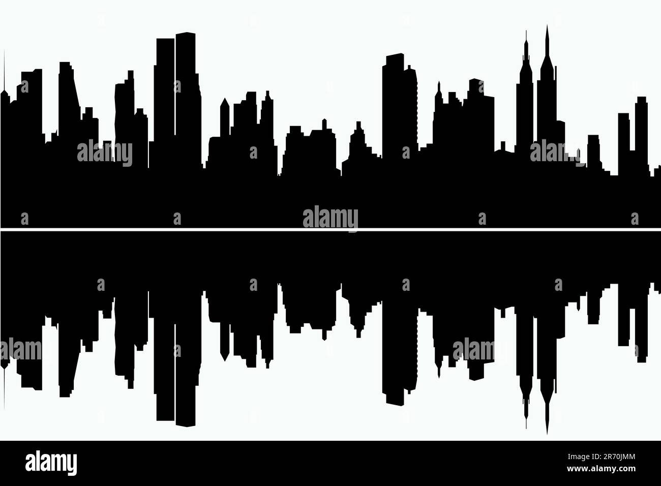 vector cityscape of new york Stock Vector Image & Art - Alamy