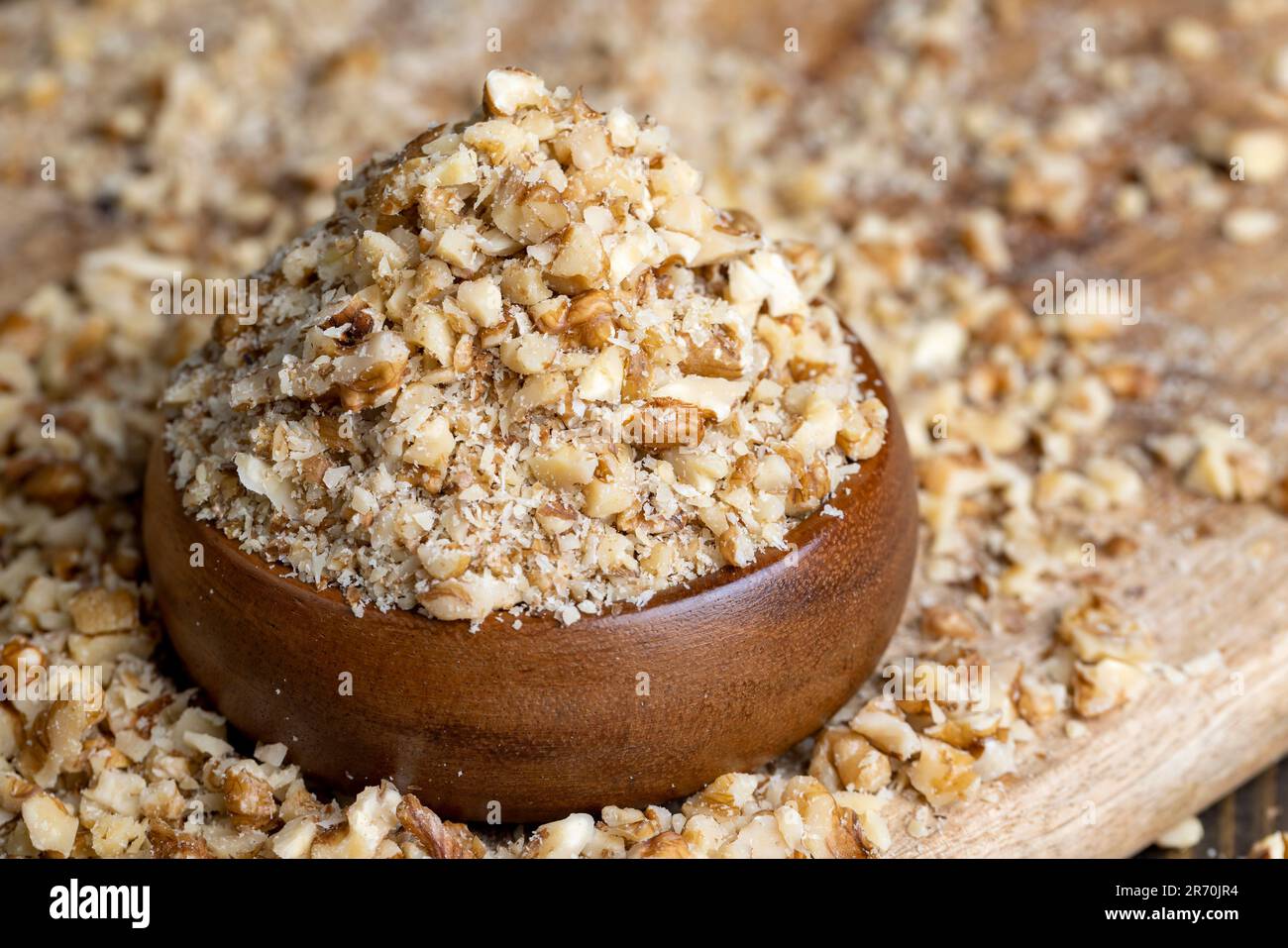 Crushed walnuts hi-res stock photography and images - Alamy