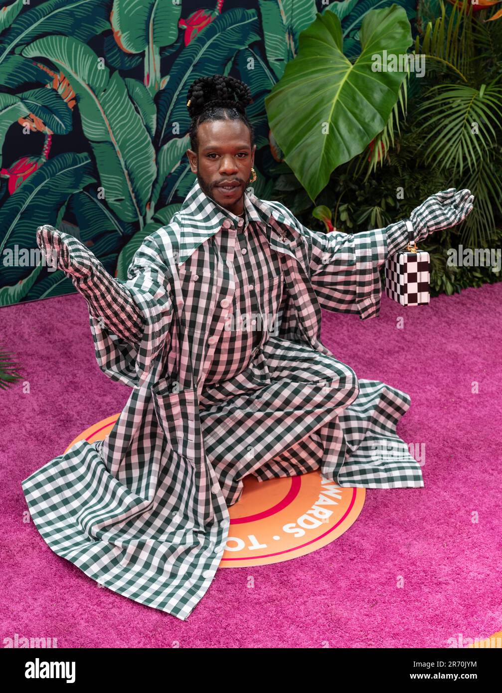 Antwayn Hopper attends 76th Annual Tony Awards at United Palace Theatre ...