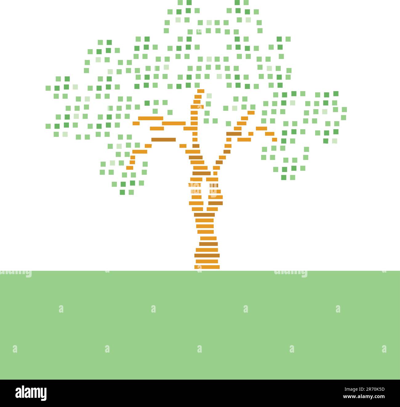 Tree abstract vector illustration Stock Vector Image & Art - Alamy