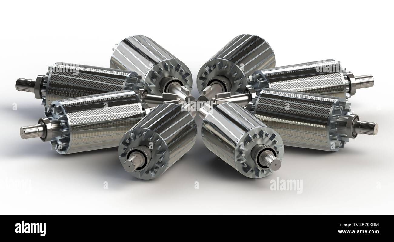 Rotor for electric motor Stock Photo - Alamy