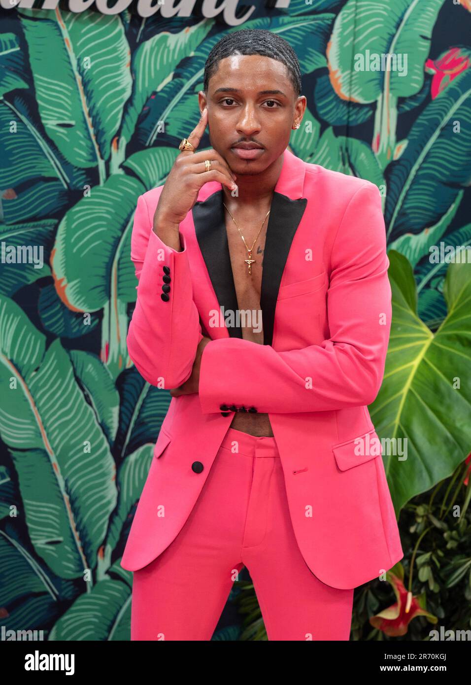 Miles Frost attends 76th Annual Tony Awards at United Palace Theatre in ...