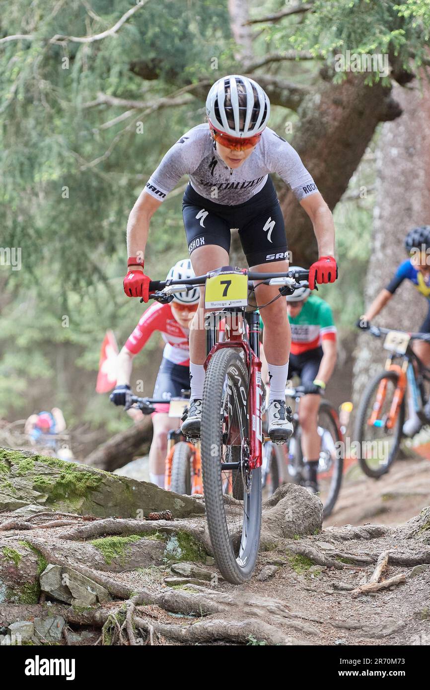 Lenzerheide, Schweiz. 11. Juni 2023. FREI Sina SPECIALIZED FACTORY ...