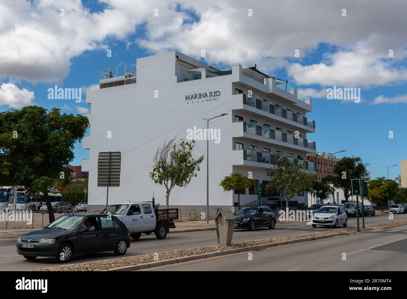 Lagos town centre, Portugal Stock Photo - Alamy