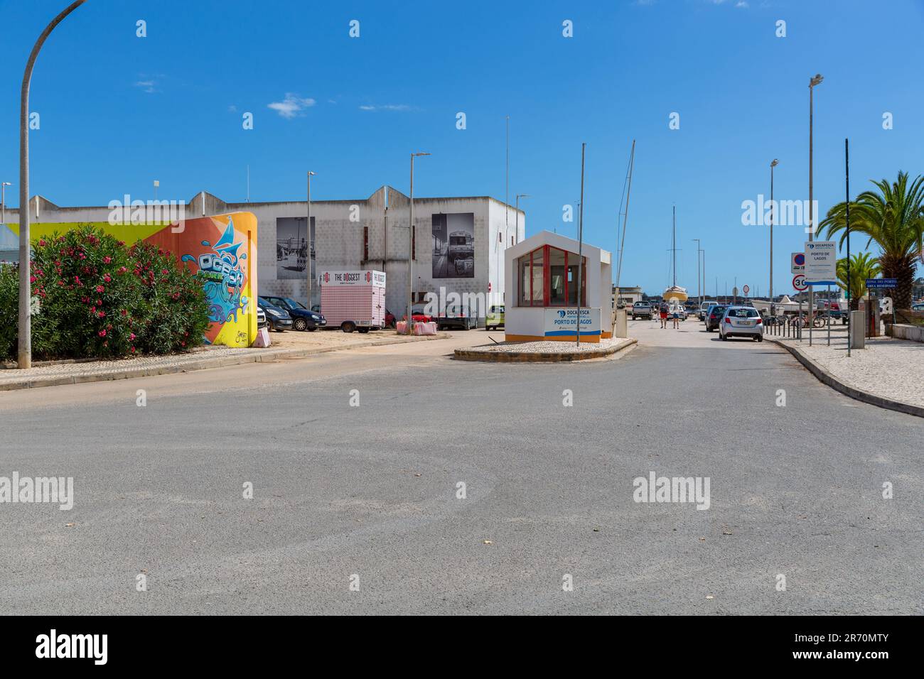 Lagos town centre, Portugal Stock Photo - Alamy